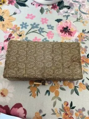 Storage & Organization | Cloisonn Floral Mini Pill Box Set In Green ...